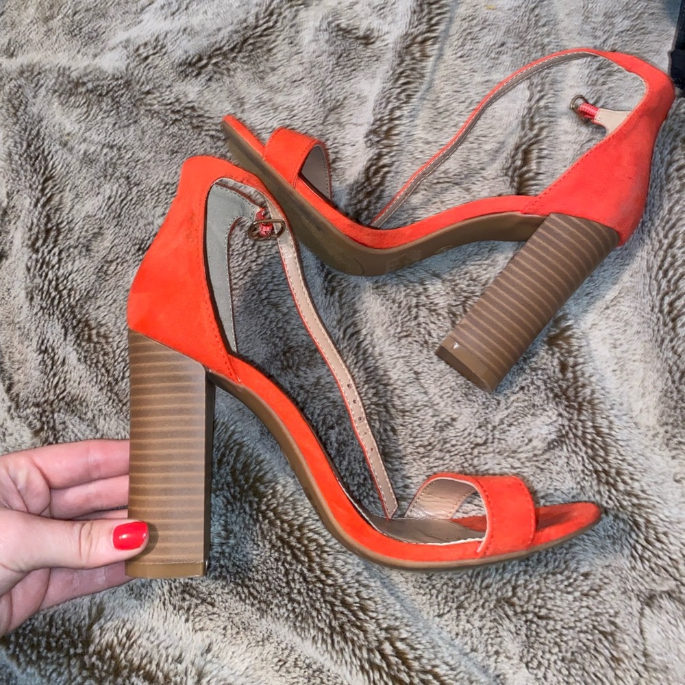 Fire Red High Heels - Gem